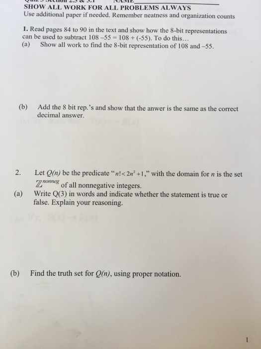 Solved Discrete Mathematics | Chegg.com