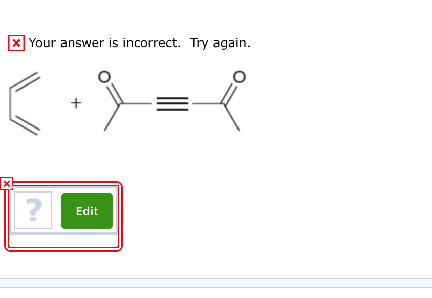 Solved Your answer is incorrect. Try again X Edit | Chegg.com Solved Your answer is incorrect. Try again X Edit | Chegg.com