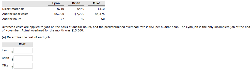 Solved Don Lieberman and Associates, a CPA firm, uses job | Chegg.com