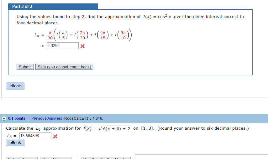 Solved Using the values found in step2, find the | Chegg.com