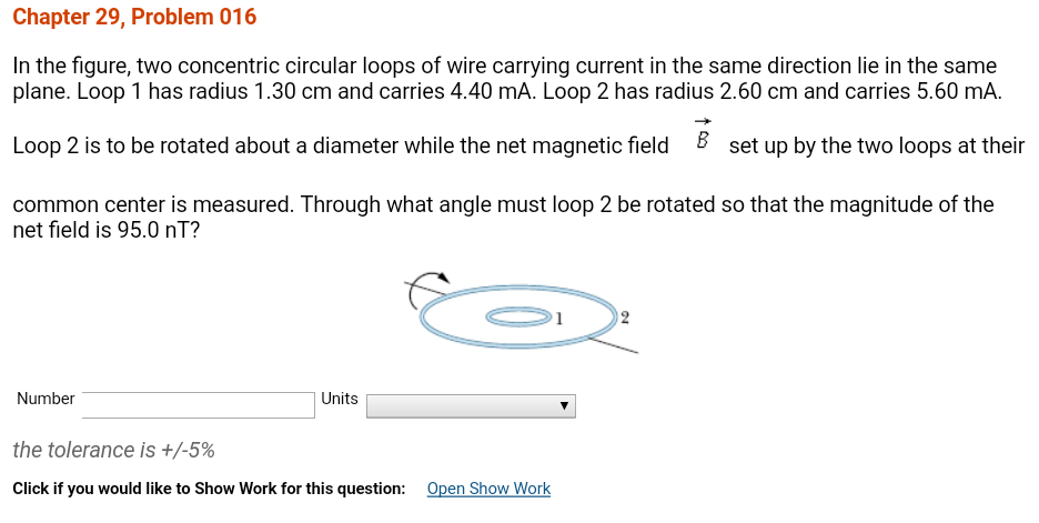 Solved In the figure, two concentric circular loops of wire | Chegg.com