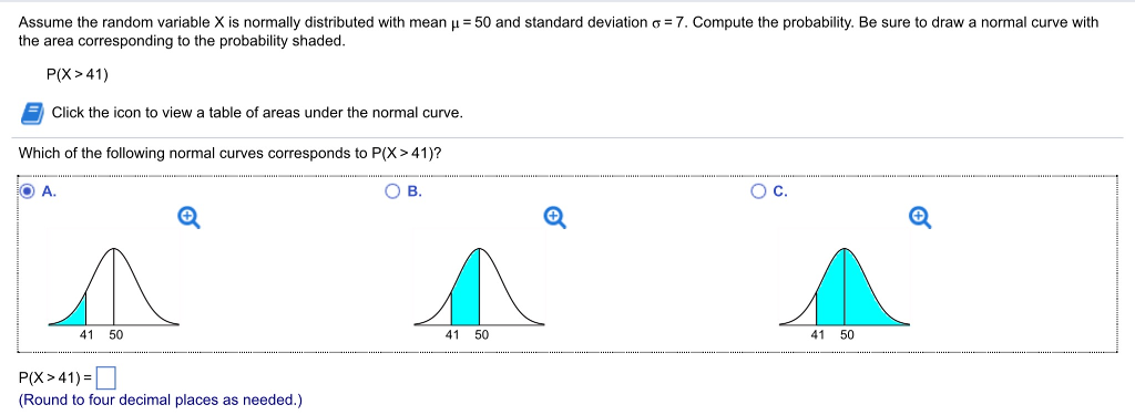 Solved Assume The Random Variable X Is Normally Distributed 5093
