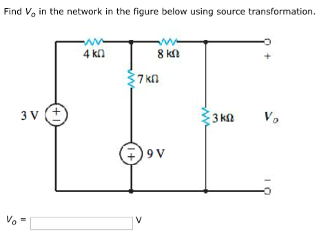 Solved In the network in the figure below, find RL for | Chegg.com