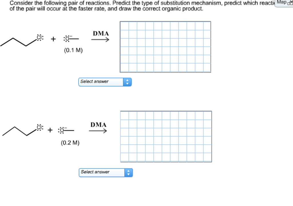 Solved Consider the following pair of reactions. Predict the | Chegg.com