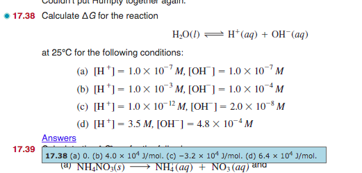 Solved Calculate delta G for rxn please provide a step by | Chegg.com