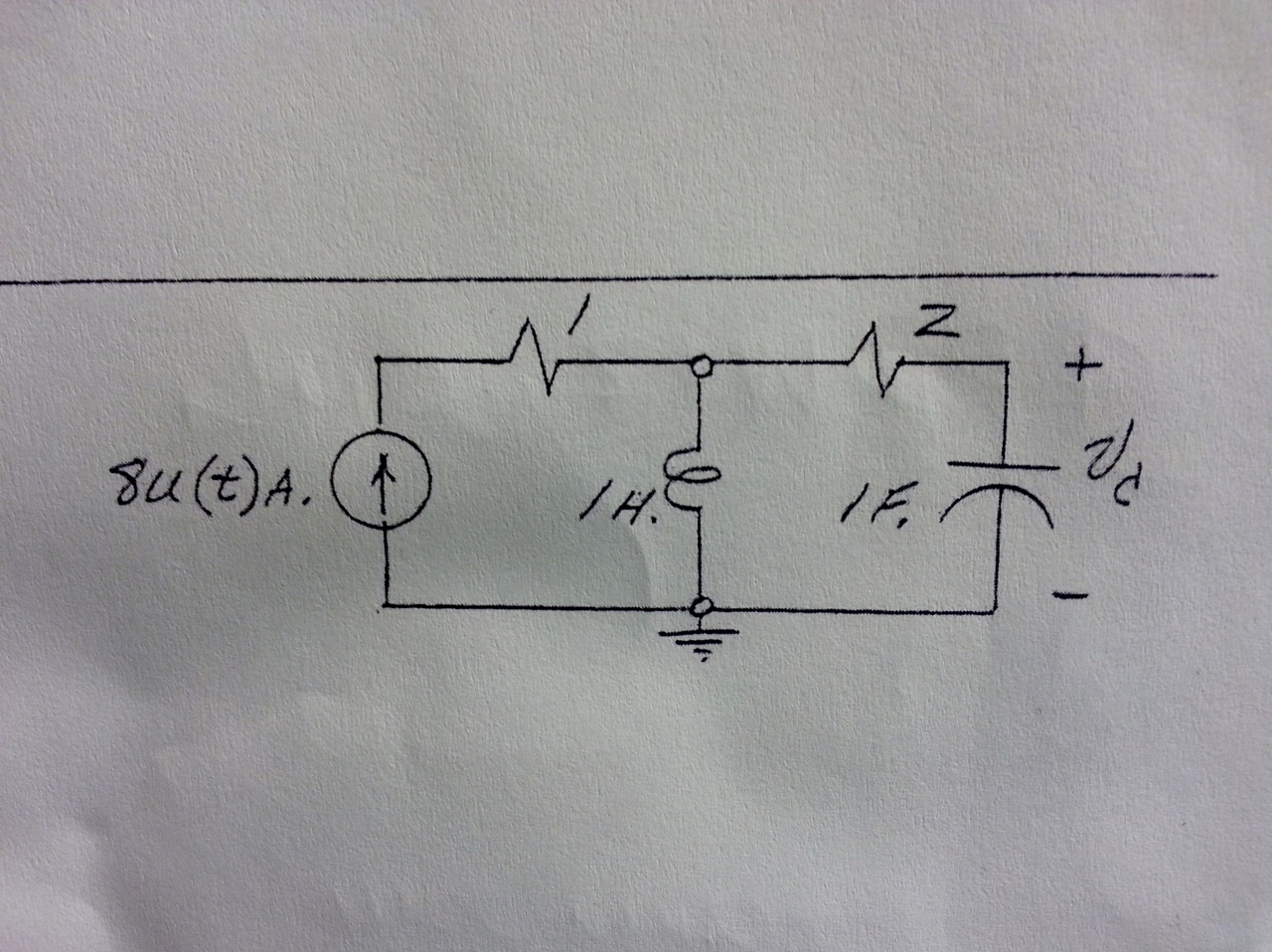 Find S1,2 Find iL (0+) find (diL / dt) 2. Find Vd | Chegg.com