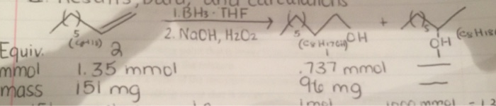 Solved Determine the limiting reagent, theoretical yield, | Chegg.com
