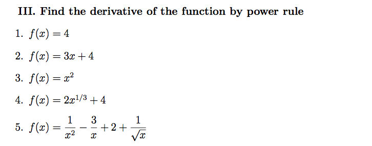 Solved Find The Derivative Of The Function By Power Rule Chegg solved-find-the-derivative-of-the-function-by-power-rule-chegg