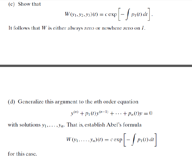Solved In this problem we show how to generalize Theorem | Chegg.com