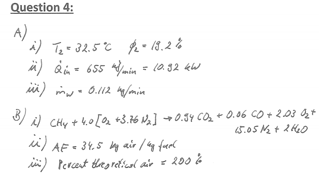 Solved Question 4 (20 marks) Part A: An air-conditioning | Chegg.com