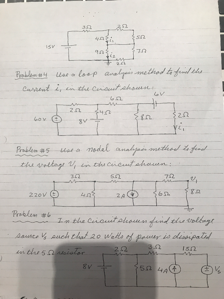 Solved Use a loop analysis method to find the current i_1 | Chegg.com