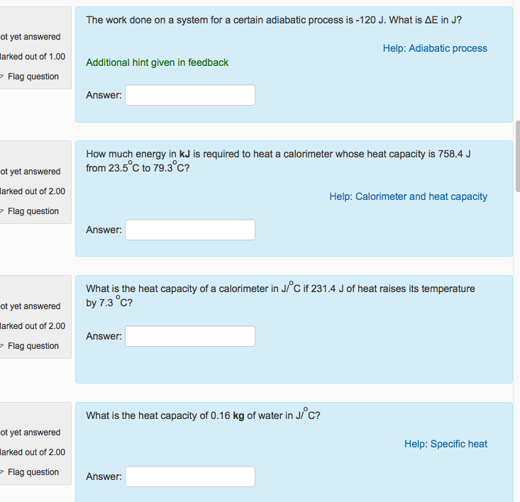 Solved Opt yet answered arced out of 1.00 Flag question the | Chegg.com