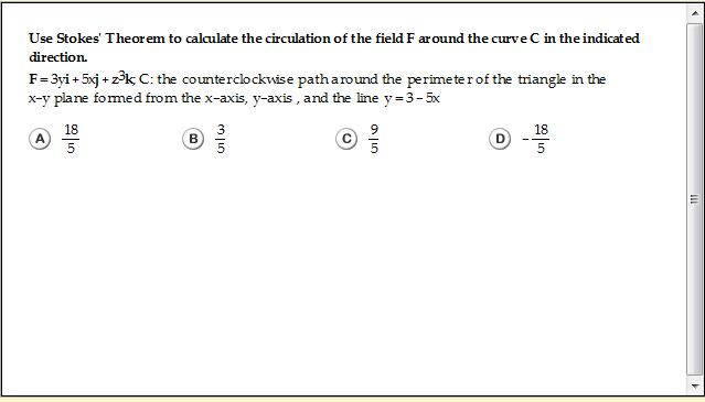 Solved Use Stokes? Theorem to calculate the circulation of | Chegg.com