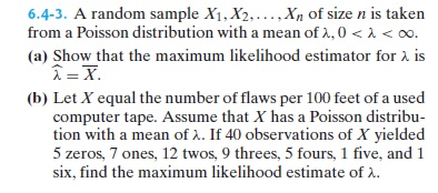 Solved A random sample X1, X2, ...Xn of size n is taken from | Chegg.com