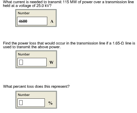Solved A) Find the power loss that would occur in the | Chegg.com