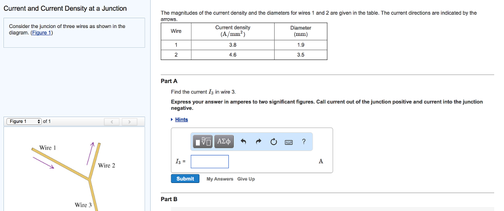 Solved Current and Current Density at a Junction The | Chegg.com