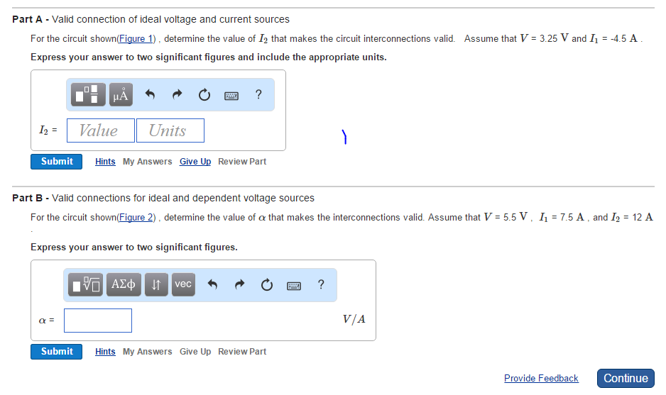 Solved Valid connection of ideal voltage and current sources | Chegg.com