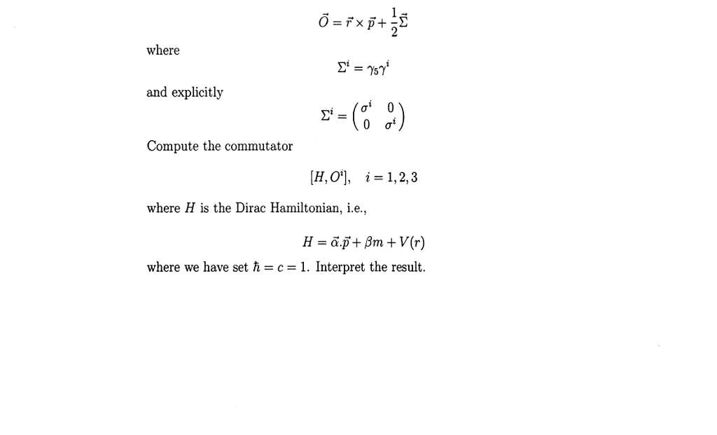 Solved where 157 and explicitly Compute the commutator | Chegg.com