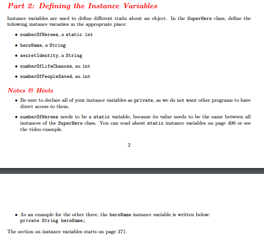 Solved Creat a class called Lab6 and a class called | Chegg.com