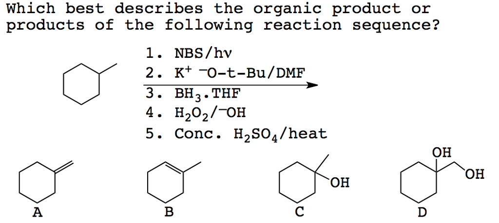 Solved Give the best reaction sequence to accomplish the | Chegg.com