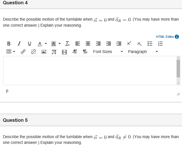 Solved A Bicycle wheel is mounted on a fixed, frictionless | Chegg.com