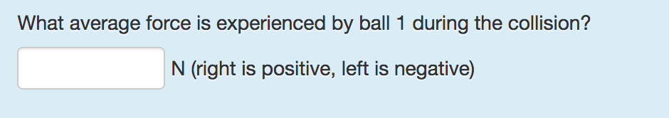 Solved Two balls collide. The diagram below shows the | Chegg.com