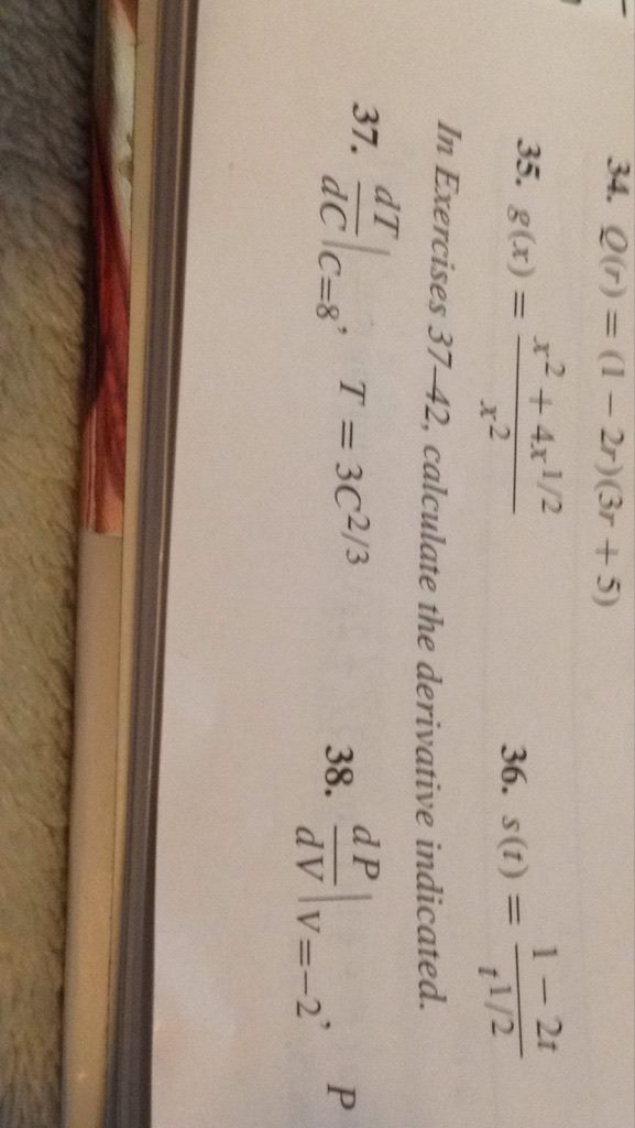 Solved d T/d C| C = 8, T= 3C^2/3 | Chegg.com