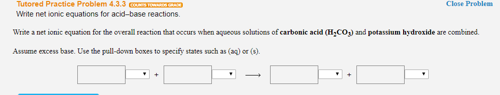 Solved Tutored Practice Problem 4.3.3 cOUNTS TOWARDS GRADE | Chegg.com