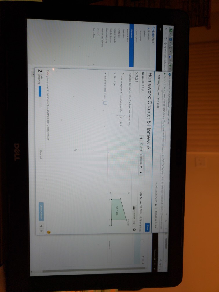Solved Homework: Chapter 5 Homework O My Couses 5.3.21 2 | Chegg.com Solved Homework: Chapter 5 Homework O My Couses 5.3.21 2 | Chegg.com