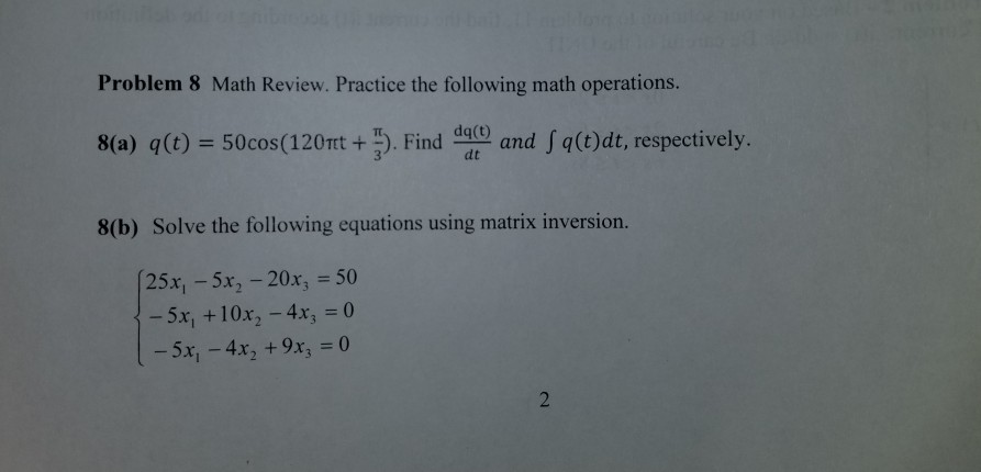 Solved etermine Problem 3 Charge through a specific node in | Chegg.com