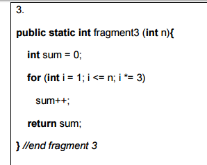 Solved JAVA: Give tight big O-estimates for run times of the | Chegg.com