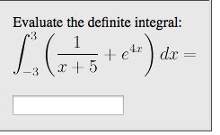 Solved Evaluate the definite integral: Integrate limit -3 to | Chegg.com