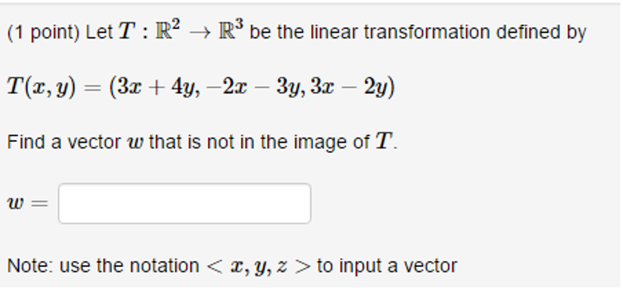 Solved Please show work, this is linear algebra / | Chegg.com