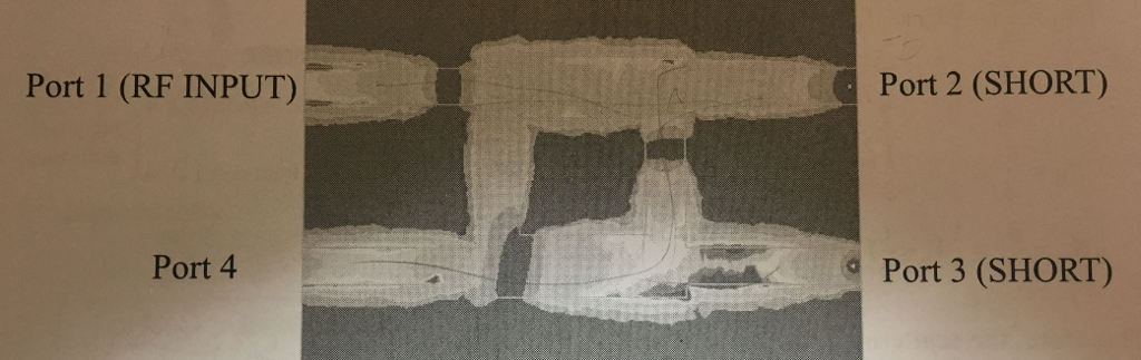 Solved Port 1 (RF INPUT) Port 4 Port 2 (SHORT) Port 3 | Chegg.com
