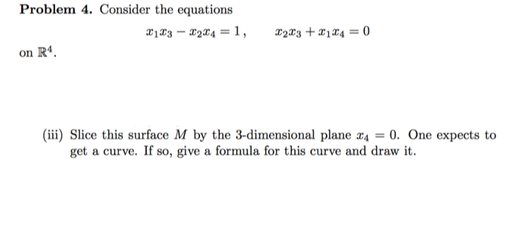 Solved Problem 4. Consider the equations a 1 3 on R (iii) | Chegg.com