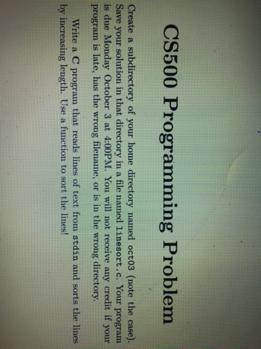 Solved Create a subdirectory of your home directory named | Chegg.com