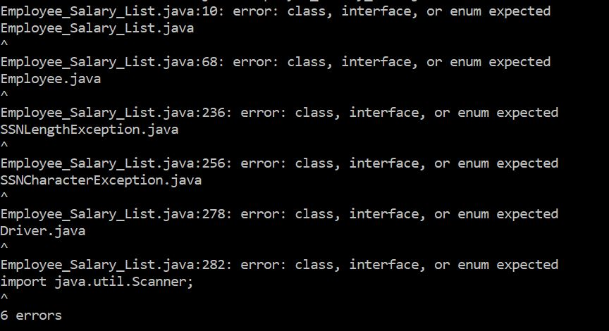 Solved What S Wrong With My Java Program When I Try To