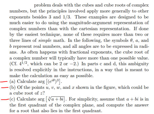 Solved problem deals with the cubes and cube roots of | Chegg.com
