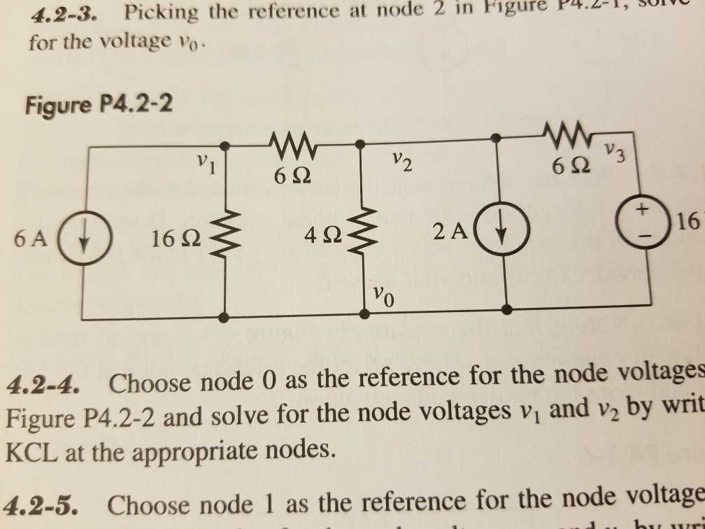Solved Picking the reference at node 2 in Figure P4I, S for | Chegg.com