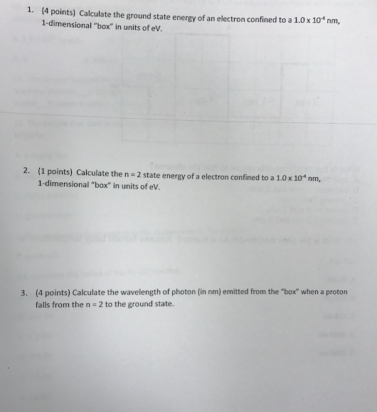 Solved Calculate The Ground State Energy Of An Electron