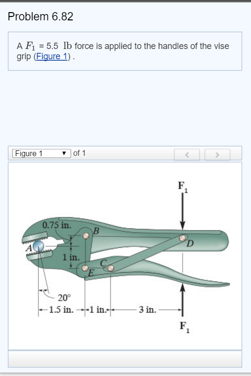Solved Determine the magnitude of the compressive force | Chegg.com