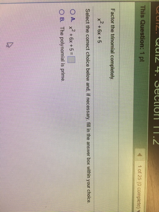 solved-factor-the-trinomial-completely-x-2-6x-5-chegg