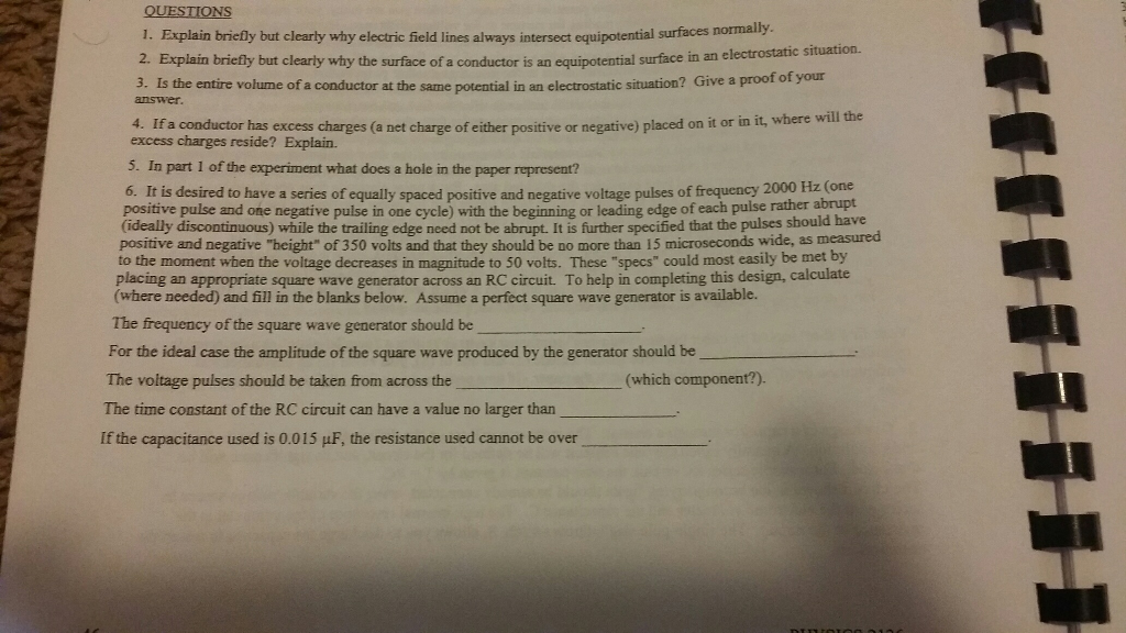 Solved QUESTIONS 1 Explain Briefly But Clearly Why Electric Chegg solved-questions-1-explain-briefly-but-clearly-why-electric-chegg