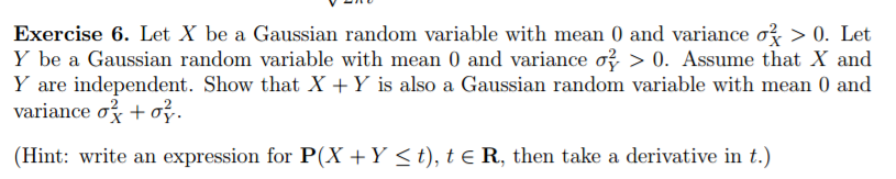 Solved Let X Be A Gaussian Random Variable With Mean 0 And