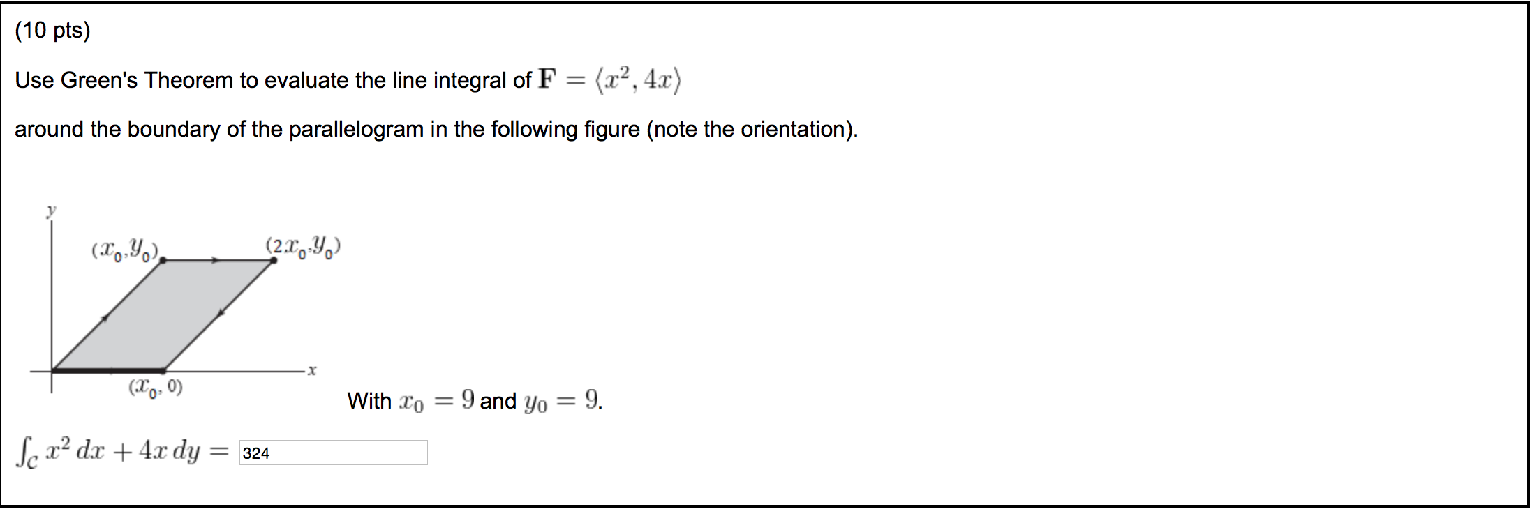 Solved Use Green's Theorem to evaluate the line integral of | Chegg.com Solved Use Green's Theorem to evaluate the line integral of | Chegg.com