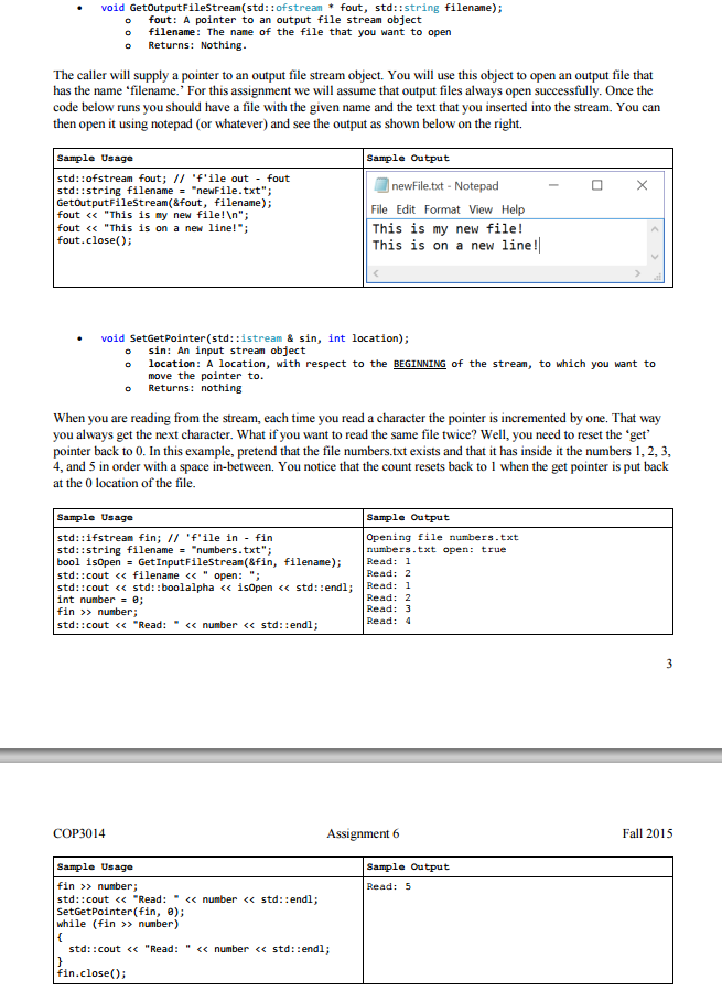 Solved My void functions don't quite work this is how they | Chegg.com