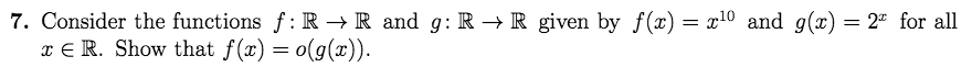 Solved Consider the functions f: R rightarrow R and g: R | Chegg.com