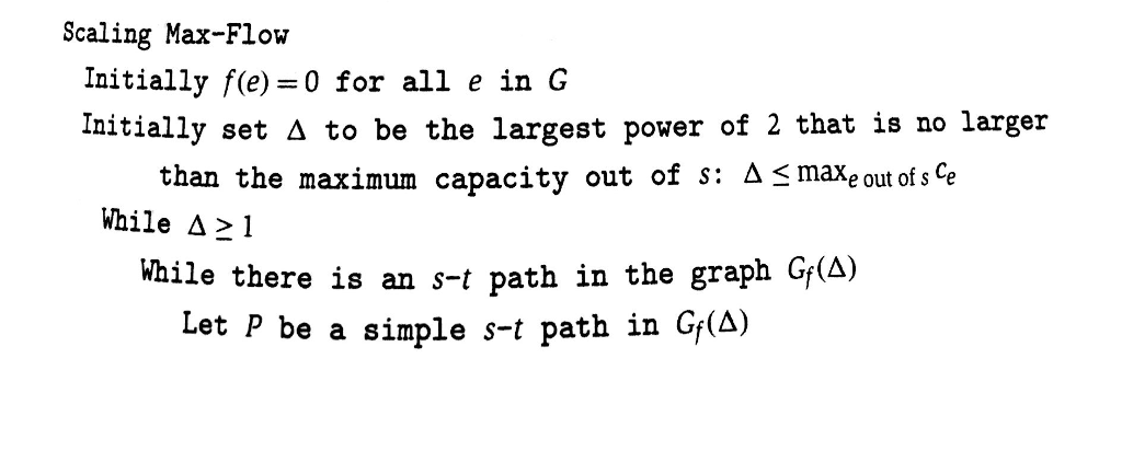 Solved Given the flow network below, run the Capacity | Chegg.com