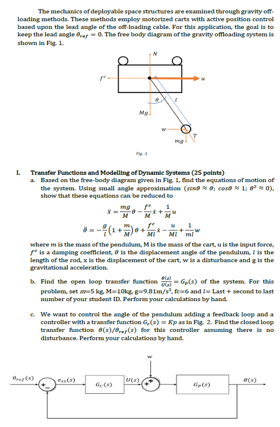 Solved The mechanics of deployable space structures are | Chegg.com