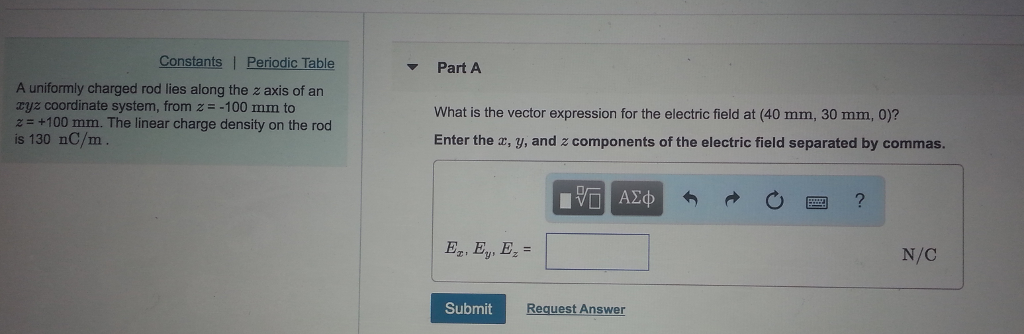 Solved The answer is to be given as a vector with | Chegg.com